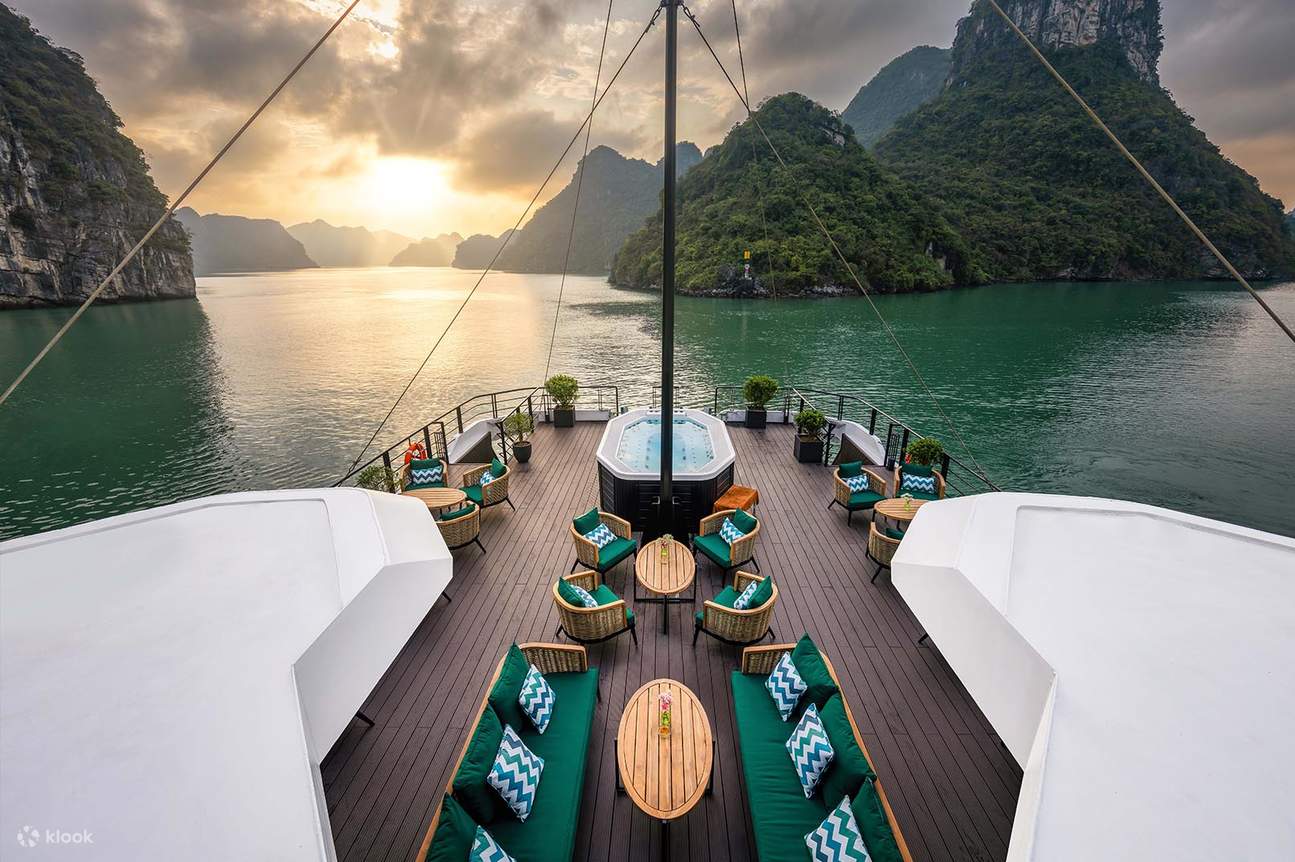 Halong Lan Ha Bay by Catamaran Luxury Cruise Day Trip, Vietnam - Klook ...
